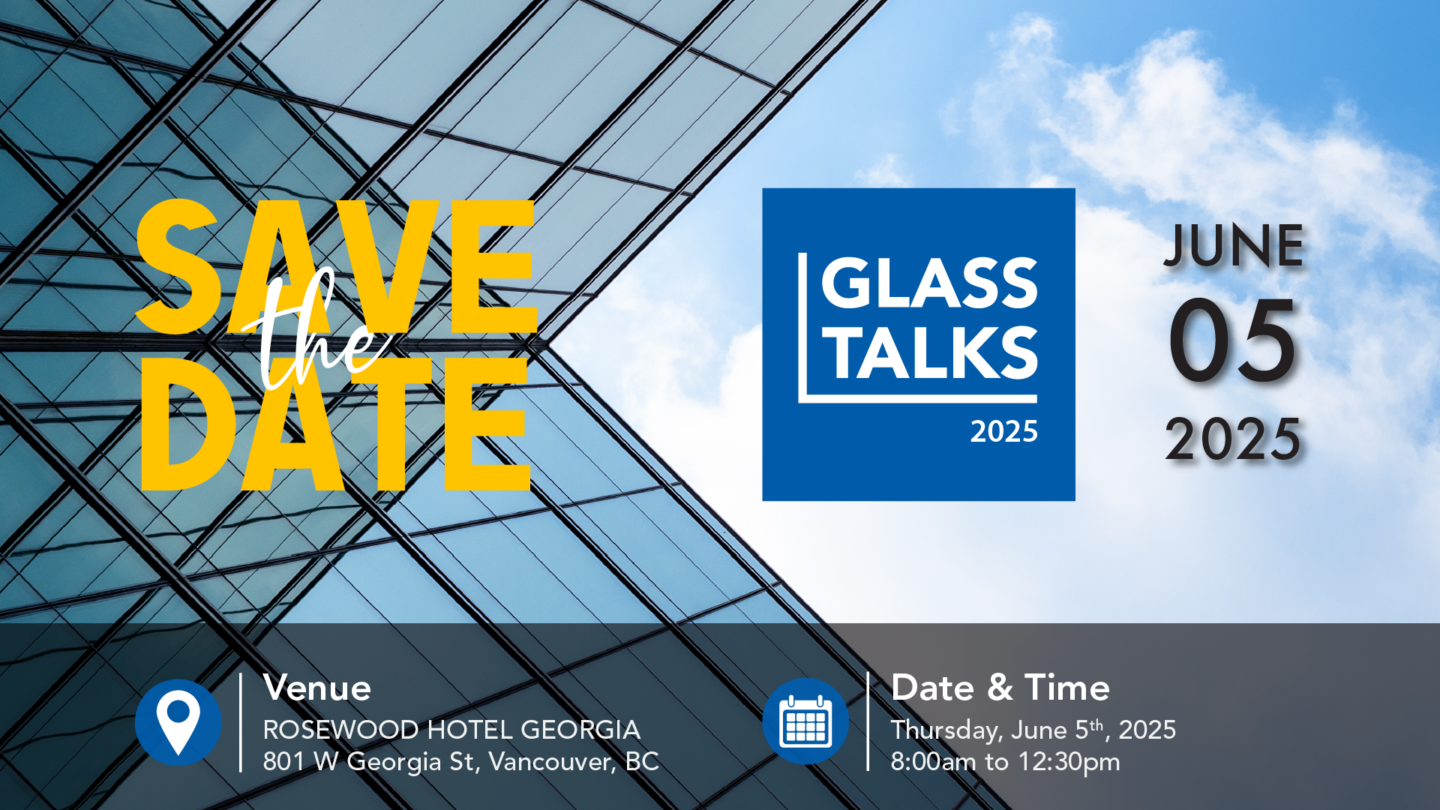 2025 Vitrum Glass Talks - Save the Date! | VITRUM™ Glass Group